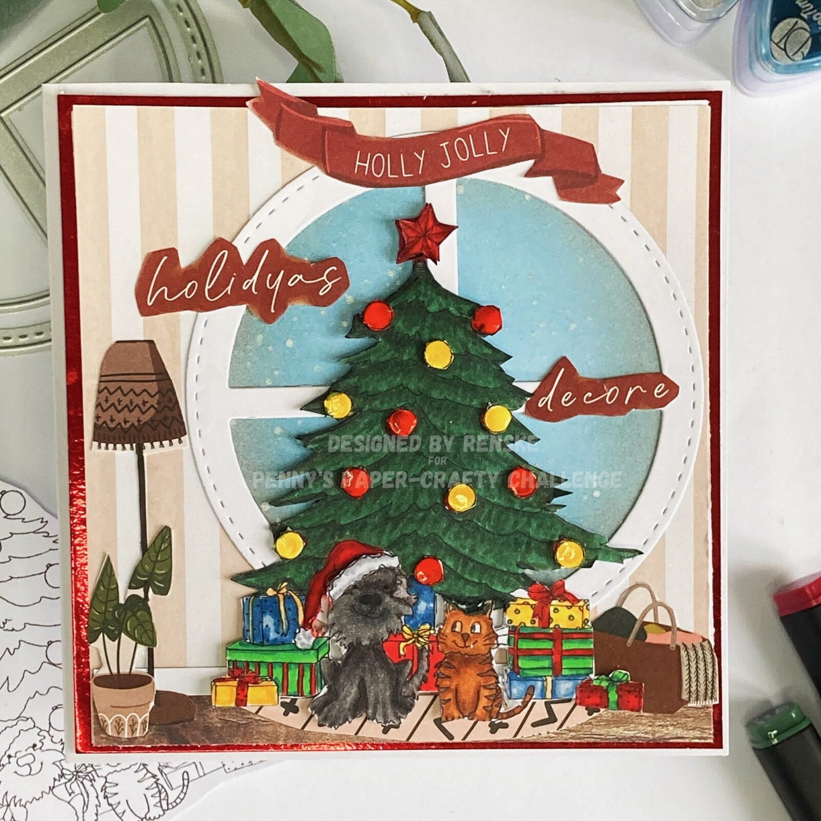 Crafting A Cozy Pets Christmas Card: Creative Ideas