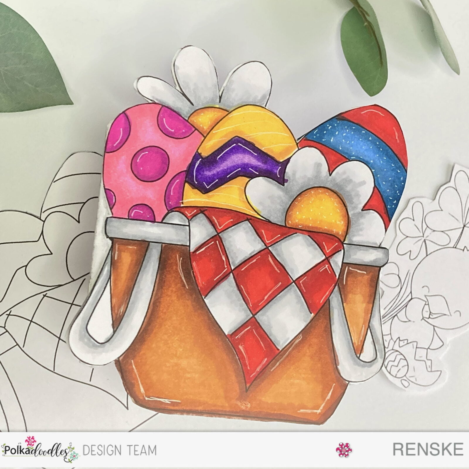 Easter Card Tutorial: Create A Charming Easter Basket Card