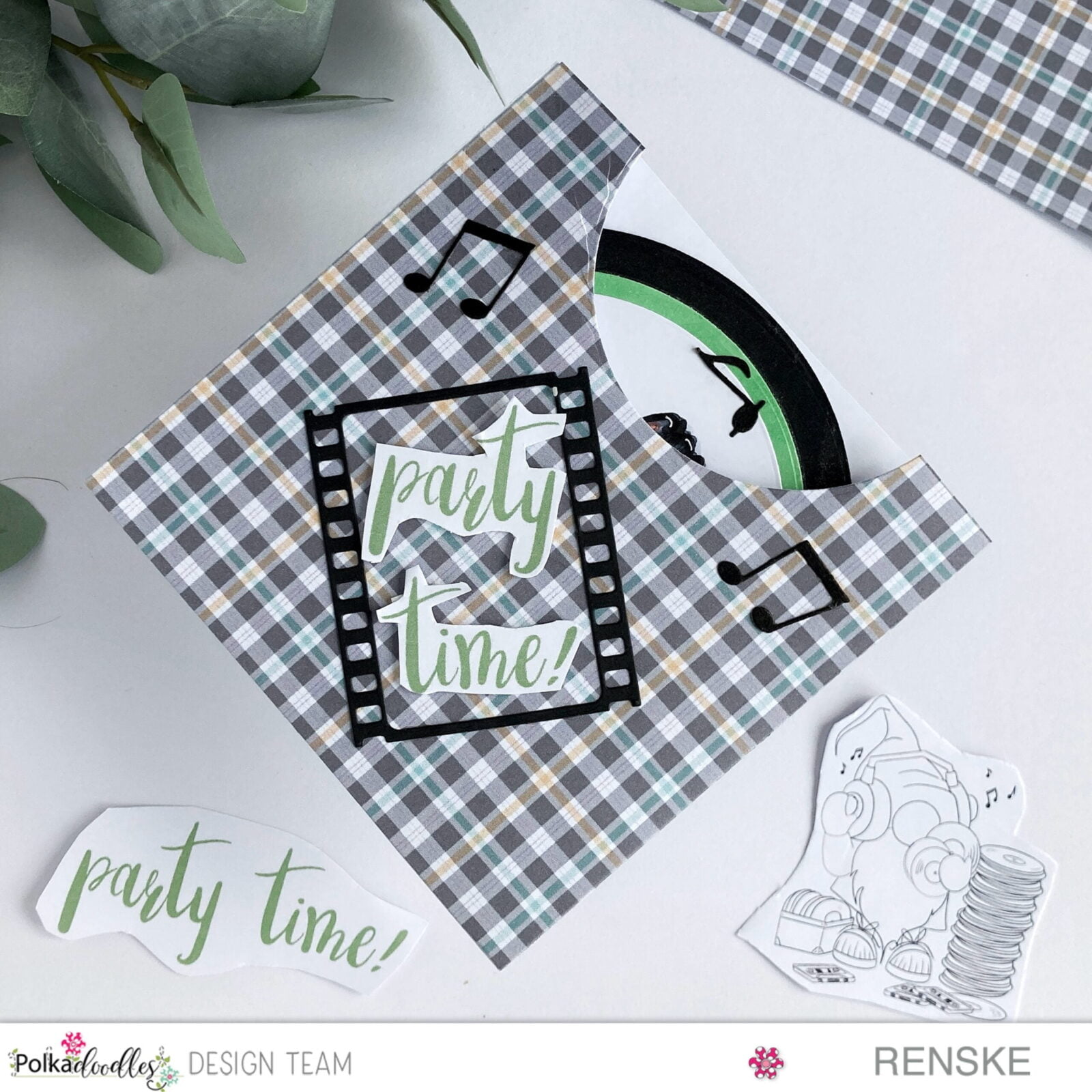 Rock On! Crafting A Music Gnome Masculine Card Tutorial | Handmade ...