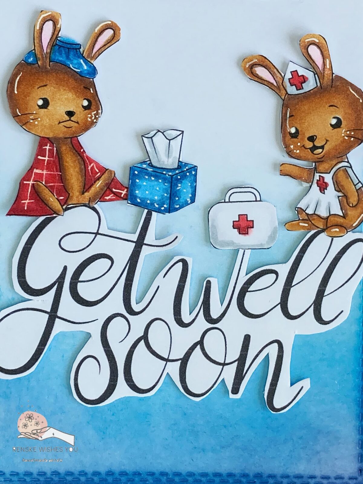 Handmade Get Well Soon Card Tutorial – Easy Handmade Card