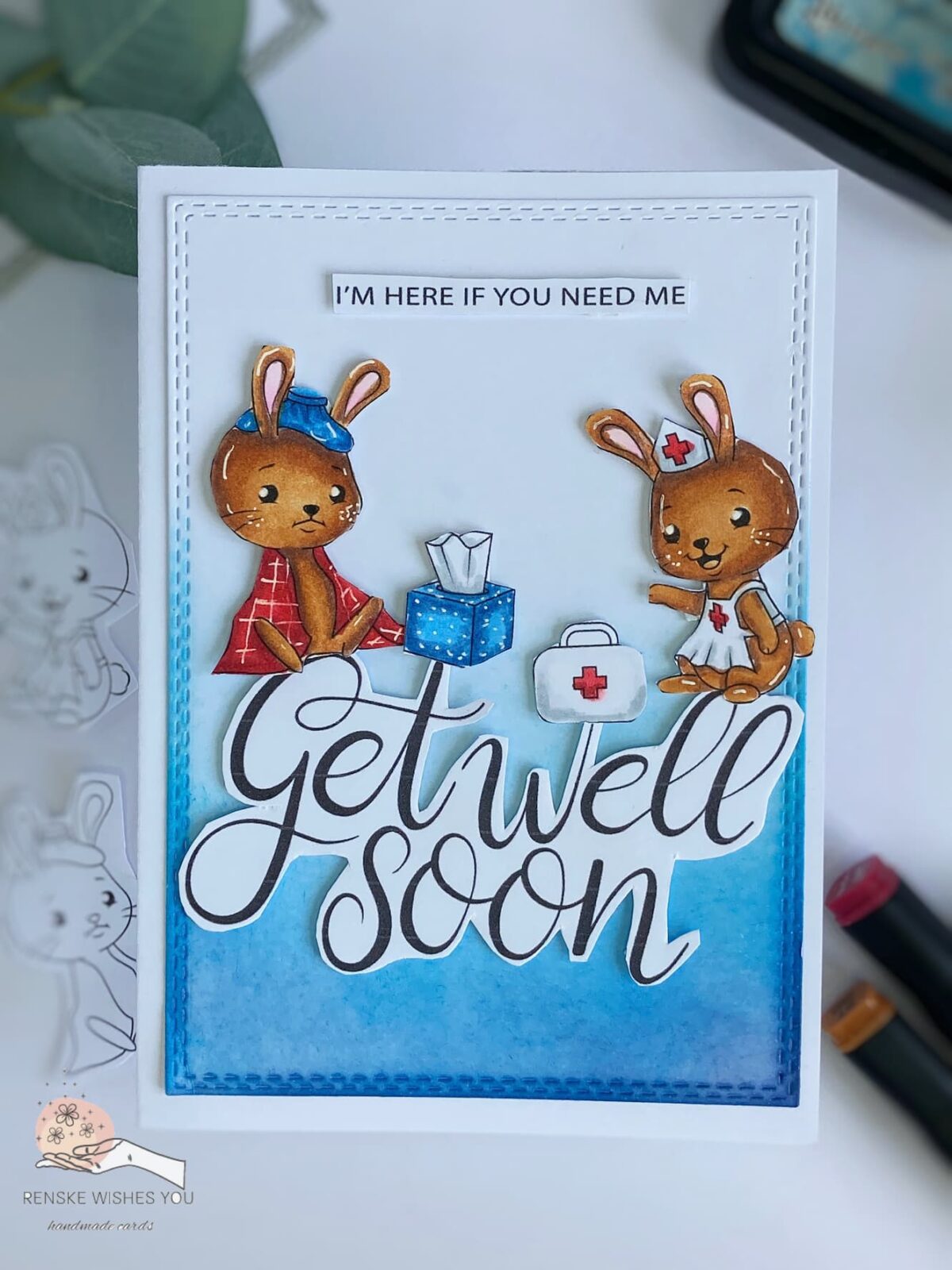 Handmade Get Well Soon Card Tutorial – Easy Handmade Card
